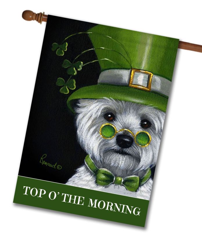 Personalized West Highland Terrier Elder Lep House - Custom Printed ...