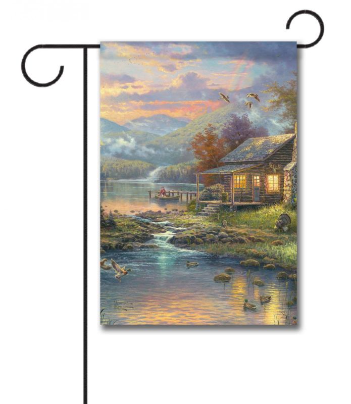Buy: Nature’s Paradise – Garden Flag Fall Flagology.com