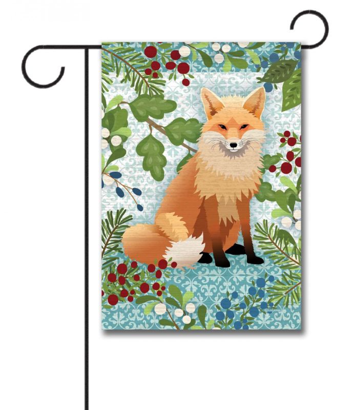 Buy: Winter Owl – House Flag Winter Art Wildlife Flagology.com