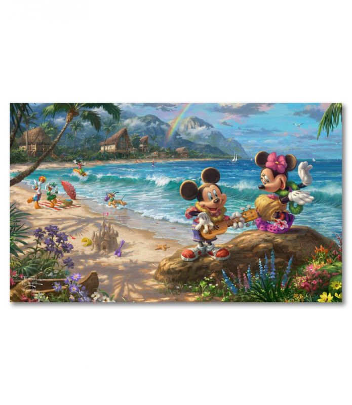 Buy: Mickey and Minnie Hawaii Doormat Summer All Disney Flagology.com