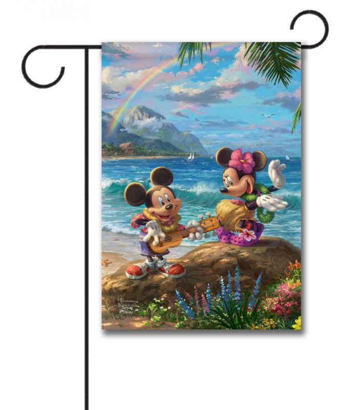 Buy: Mickey Minnie Hawaii – Garden Flag Summer Flagology.com