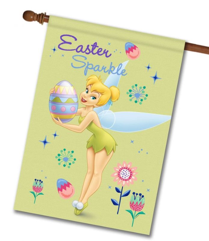 Buy: Tinker Bell Easter Sparkle – House Flag Flagology.com