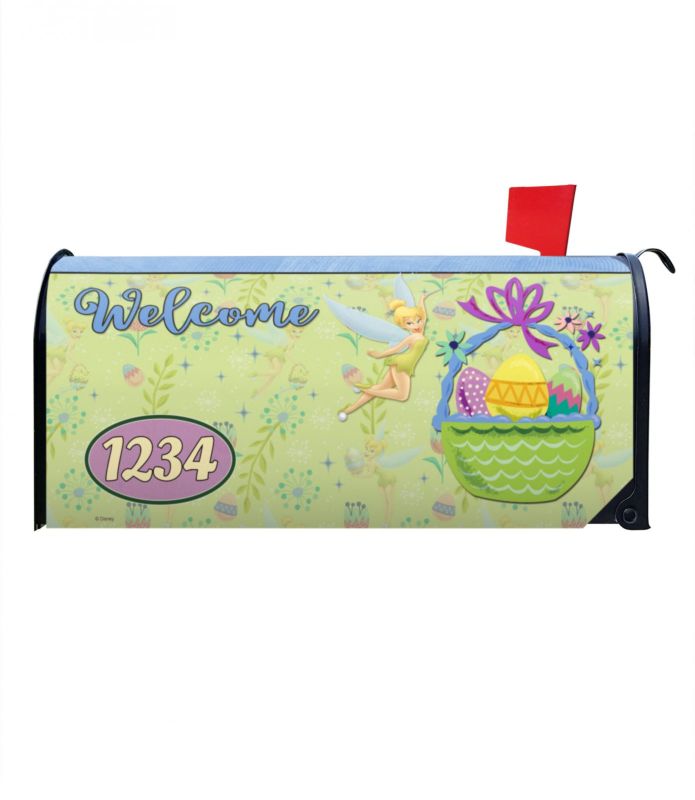Buy: Tinker Bell Easter Sparkle Magnetic Mailbox Cover Flagology.com