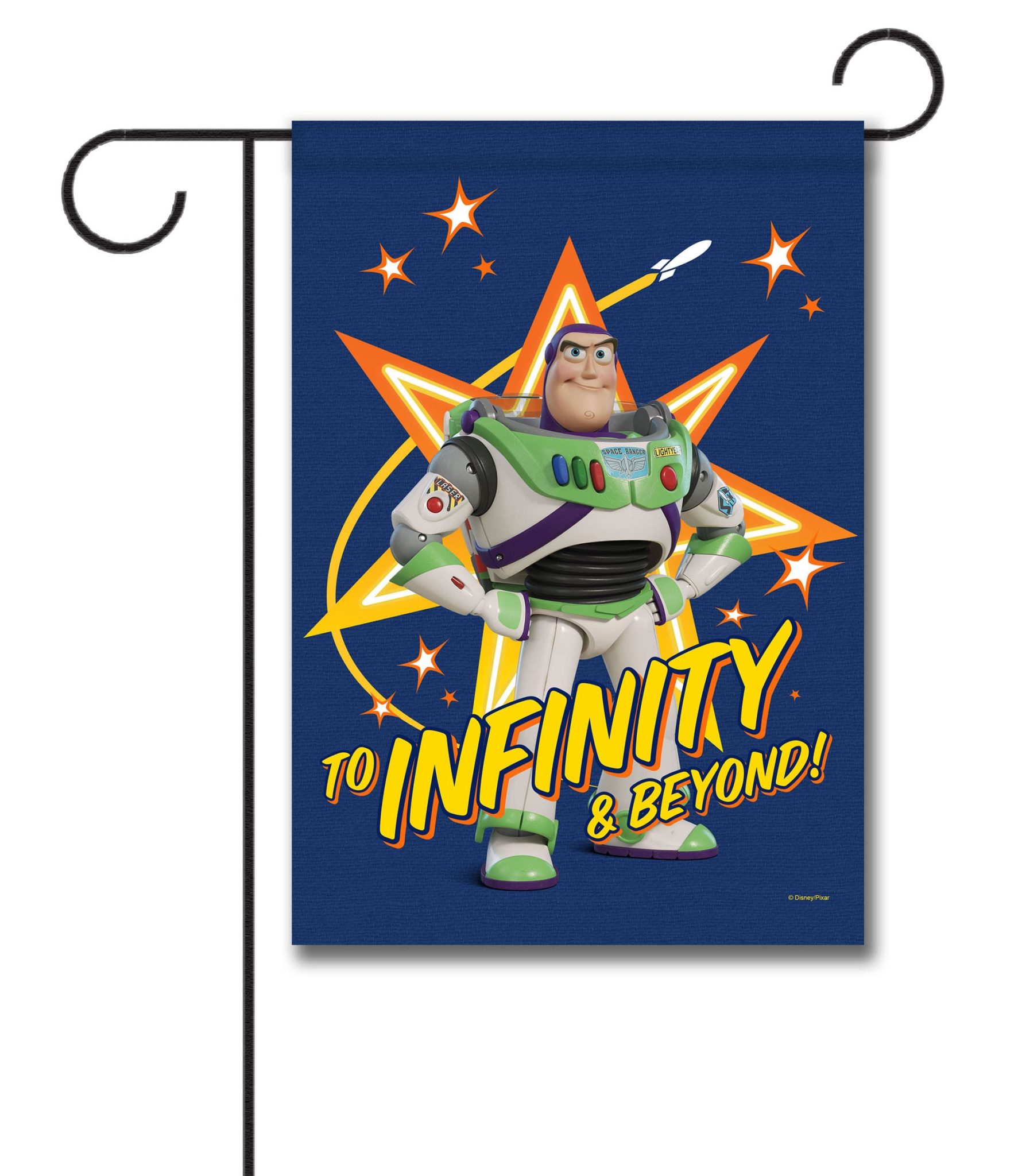 Buy: Buzz Lightyear Infinity & Beyond – Garden Flag Flagology.com