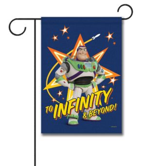 Buy: Buzz Lightyear Infinity & Beyond – Garden Flag Flagology.com