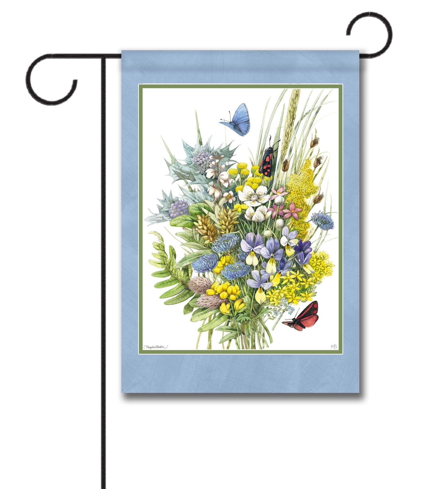 Buy: Butterfly Bouquet – Garden Flag Spring Art Flagology.com