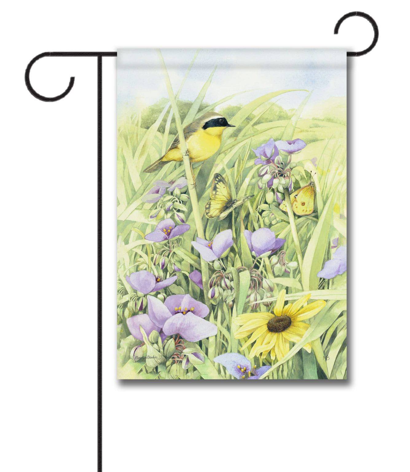 Buy: Summer Abundance – Garden Flag Spring Art Flagology.com