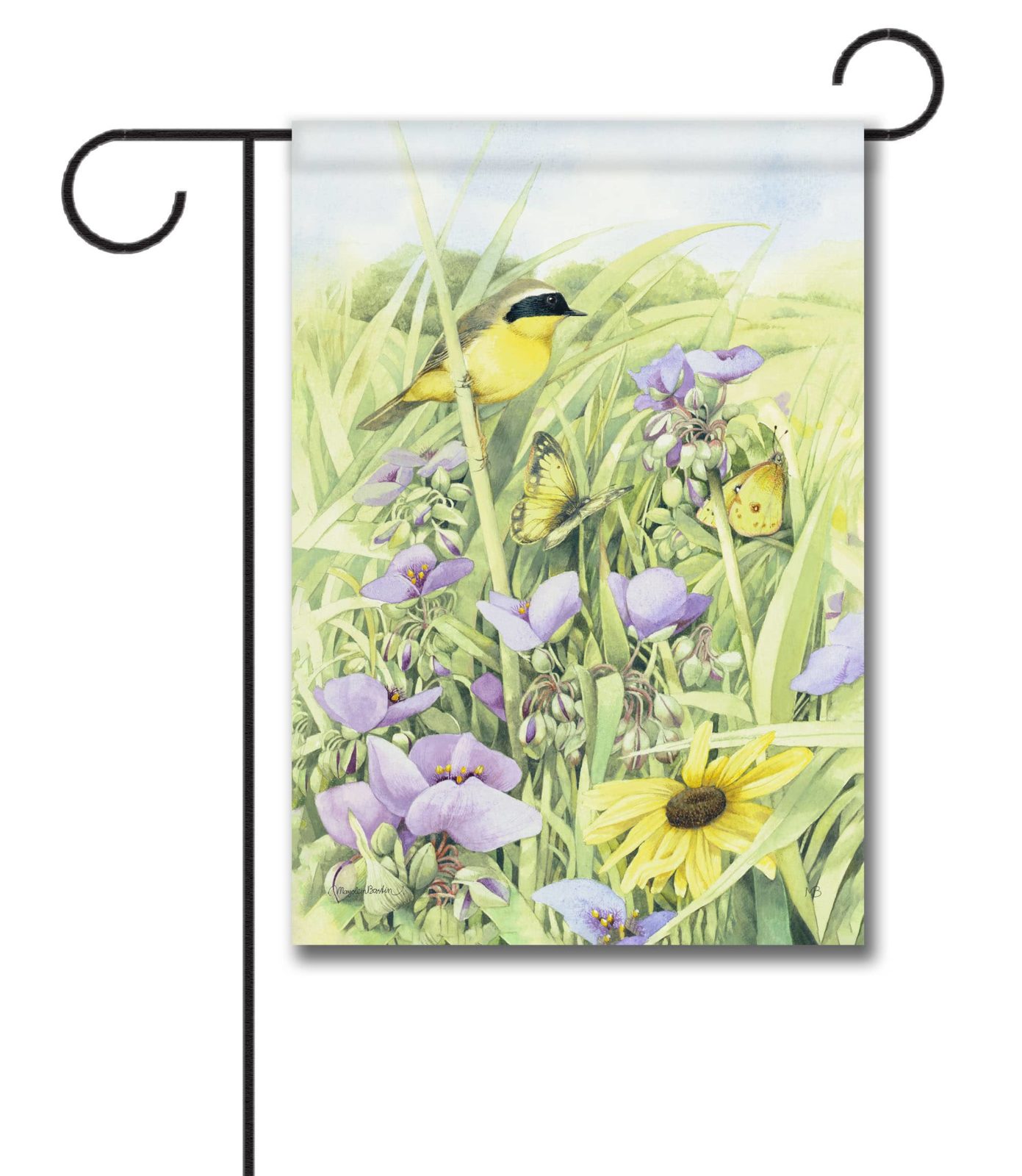 Buy: Summer Abundance – Garden Flag Spring Art Flagology.com