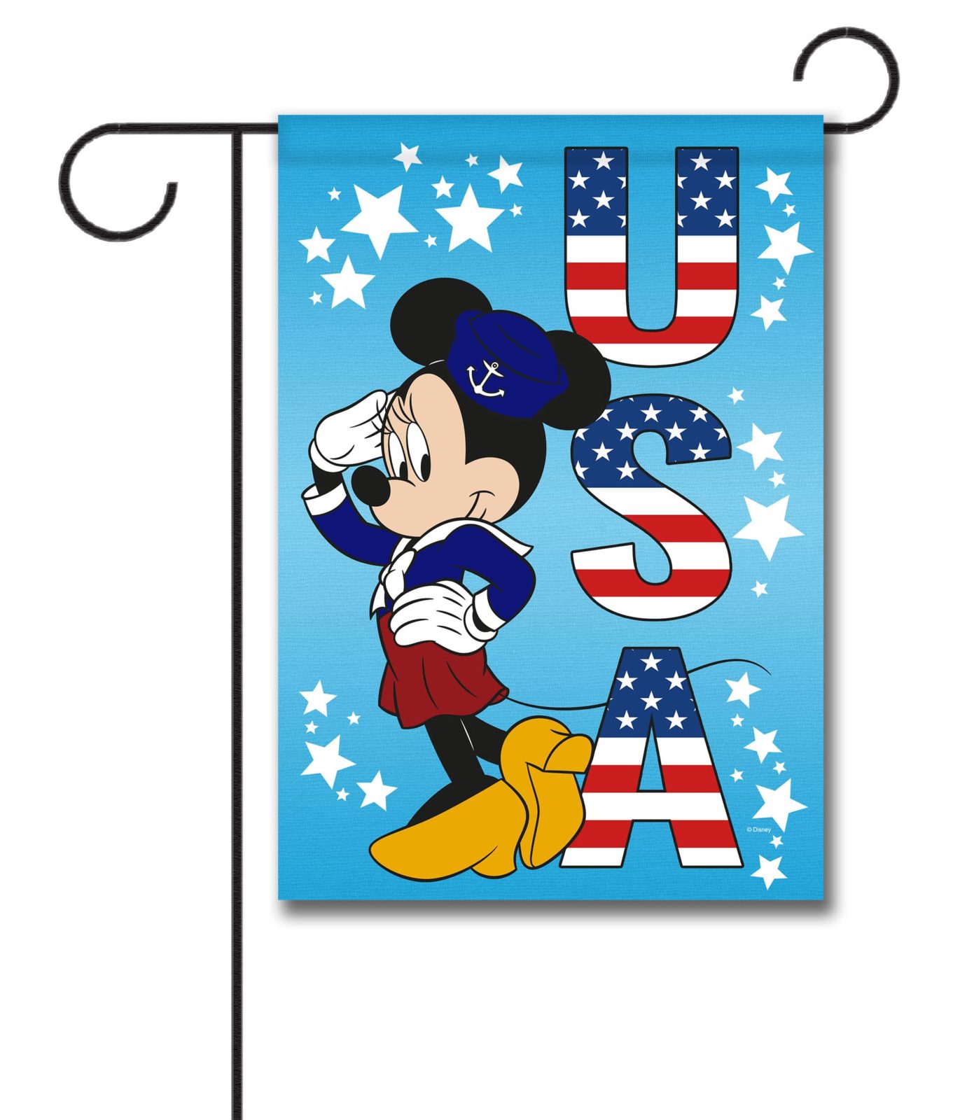 Buy: USA Minnie – Garden Flag Fourth of July Flagology.com