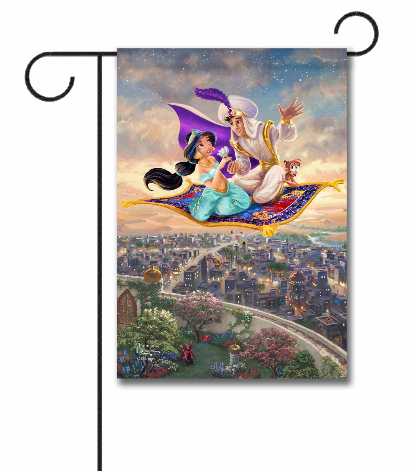 Buy: Aladdin – Garden Flag Spring All Disney Flagology.com