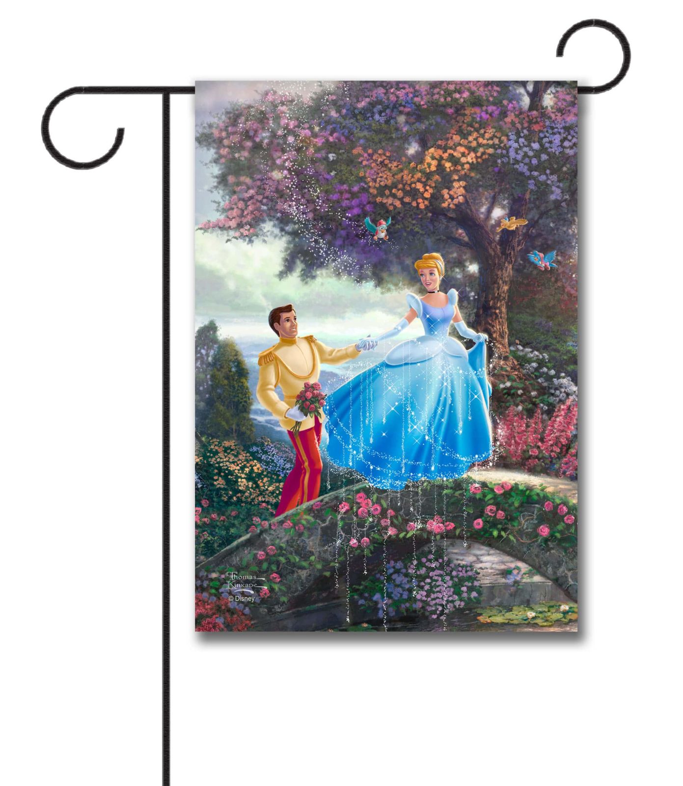 Buy: Cinderella Wishes Upon a Dream – Garden Flag Flagology.com