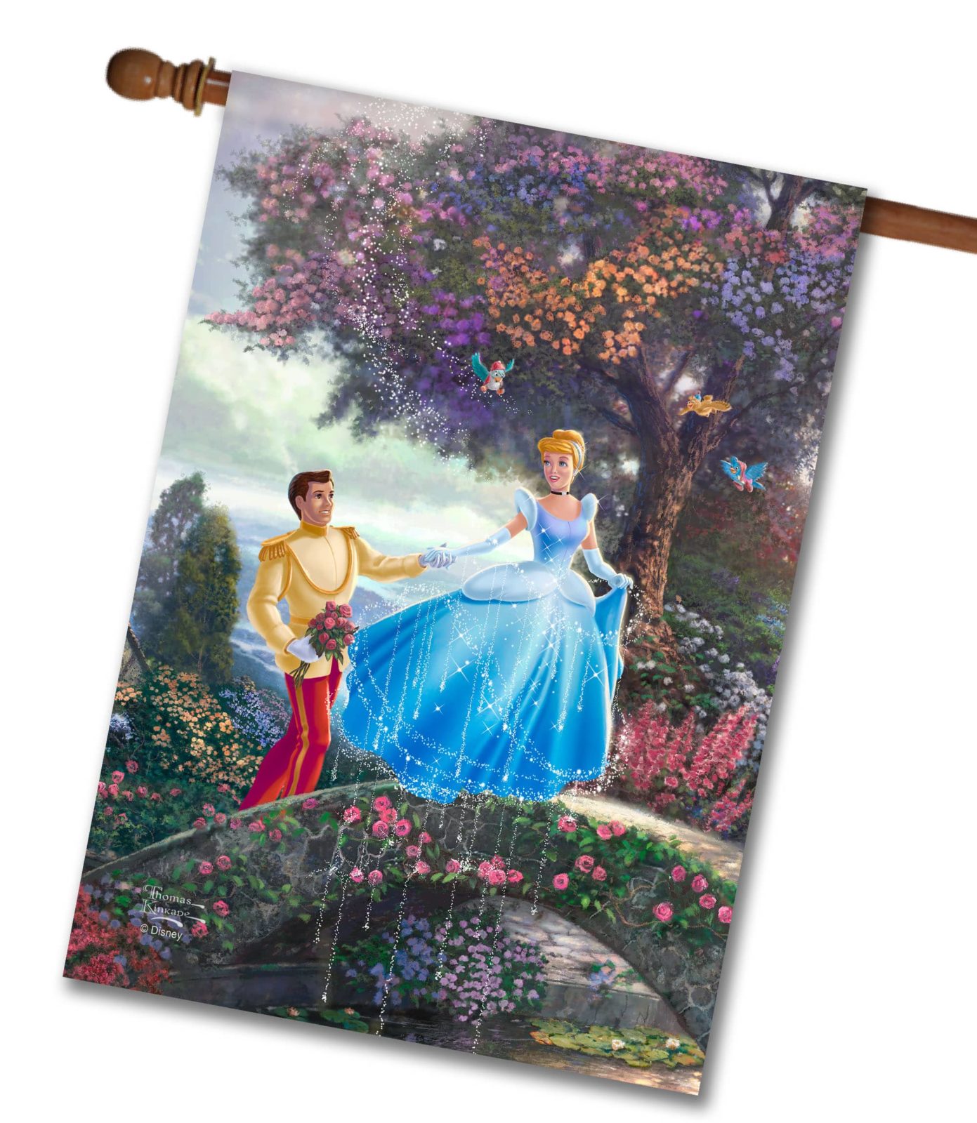 Buy: Cinderella Wishes Upon a Dream – House Flag Flagology.com