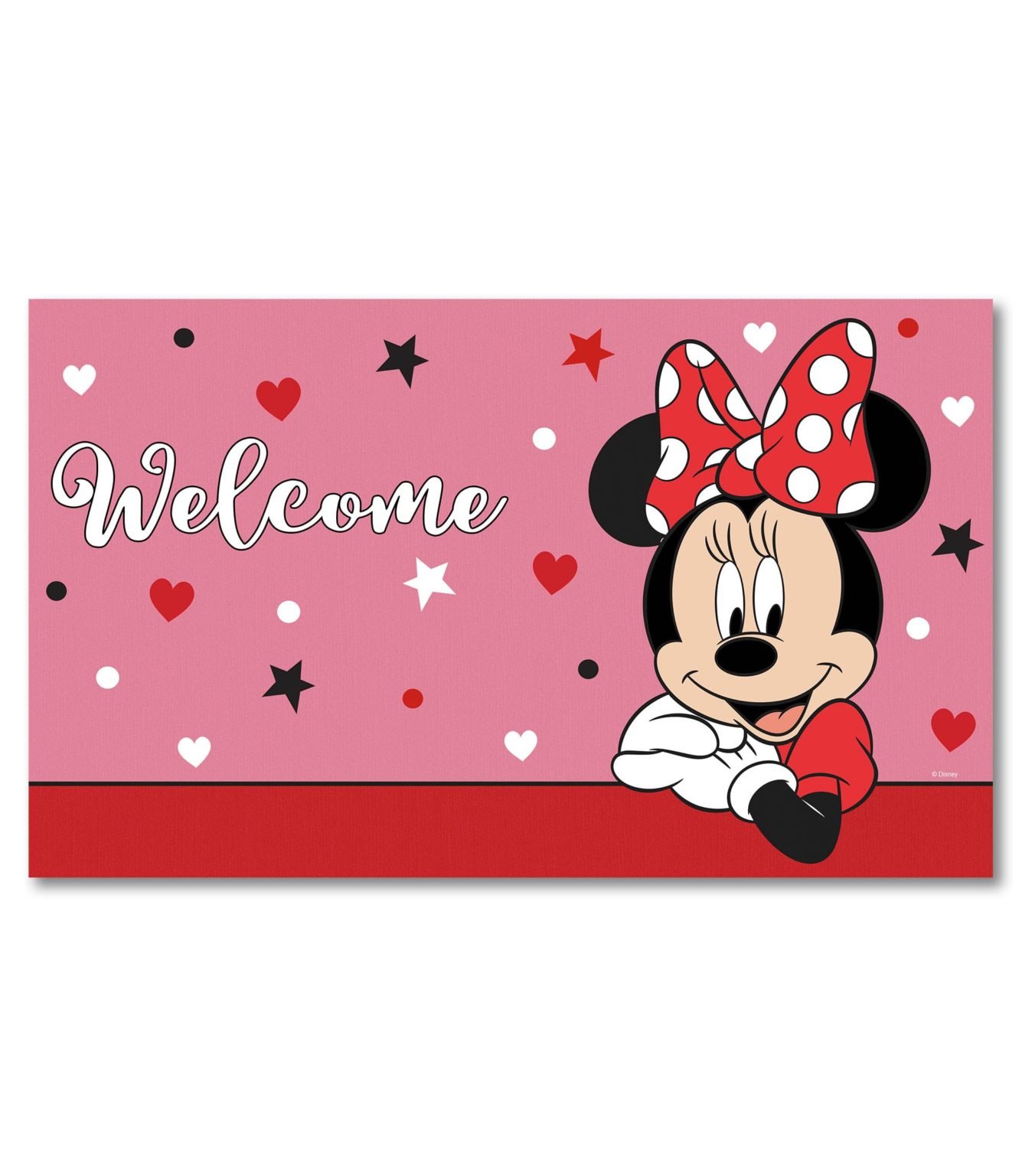 Buy: Minnie Mouse Welcome Doormat Everyday All Disney Flagology.com