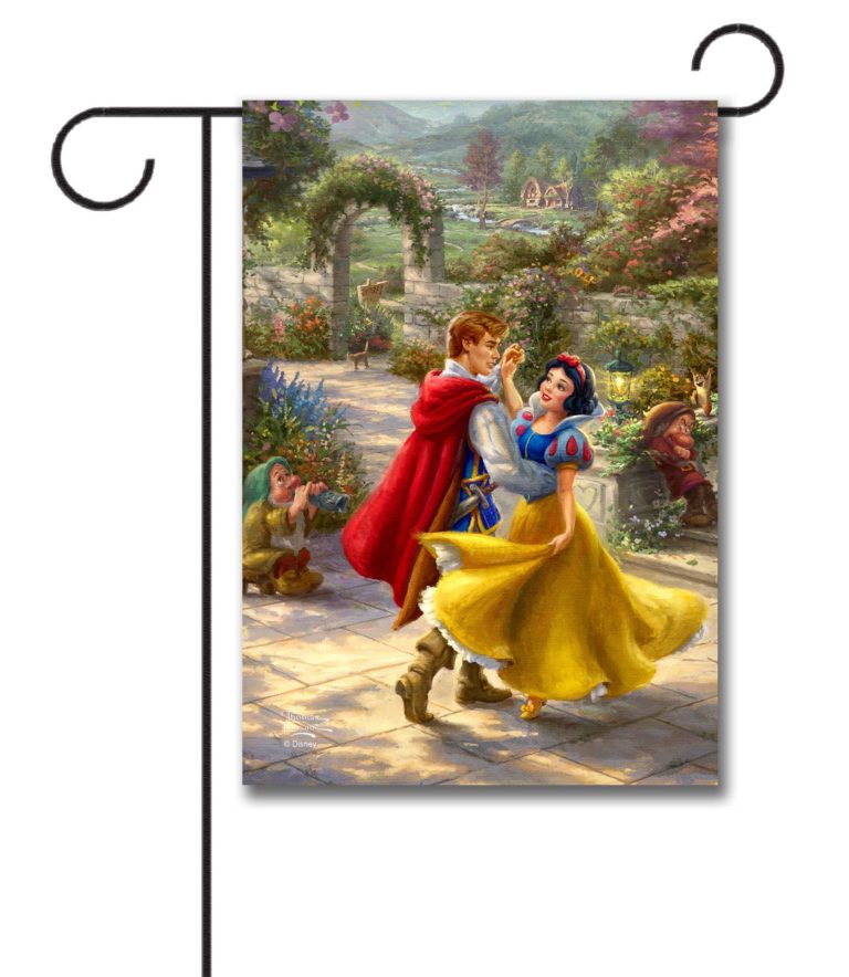 Buy: Snow White Dancing in the Sunlight – House Flag Flagology.com