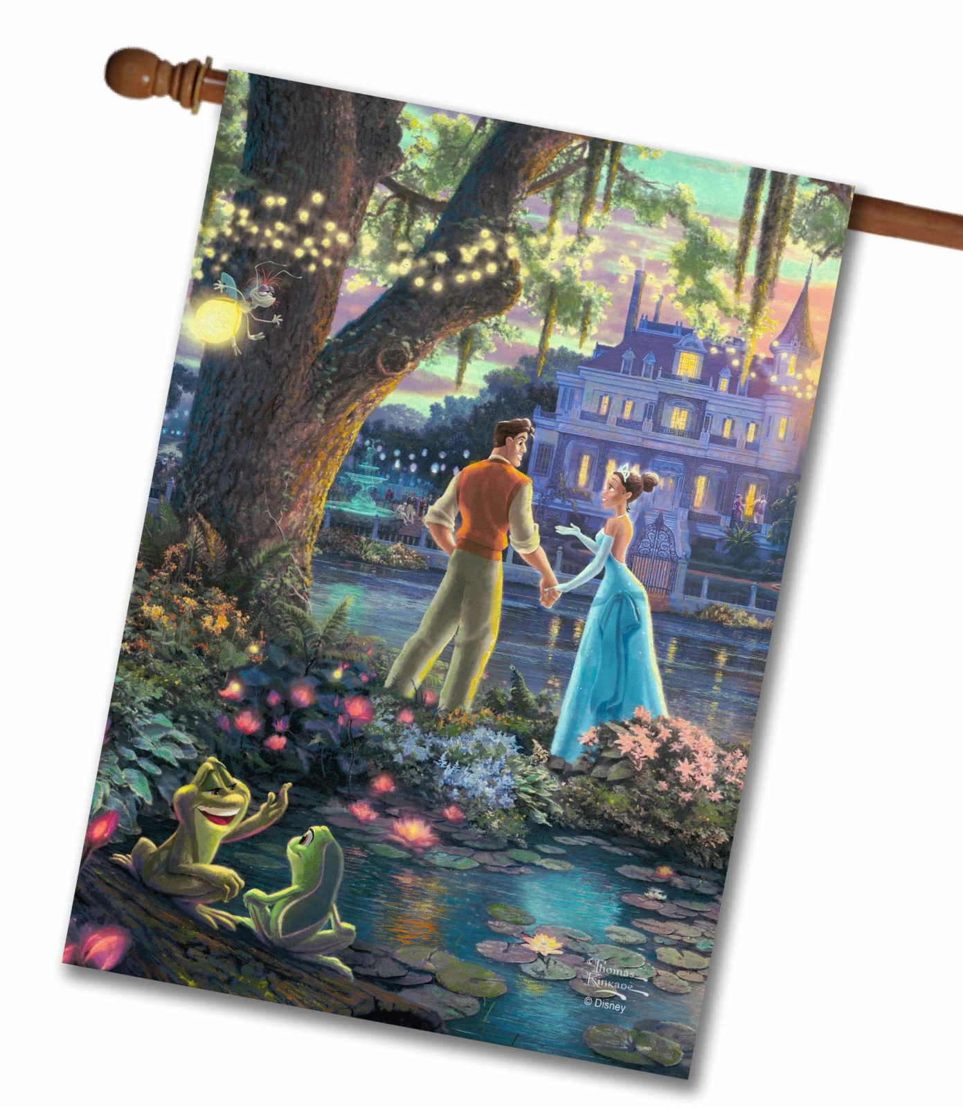 Buy: Princess and the Frog – House Flag Spring Flagology.com