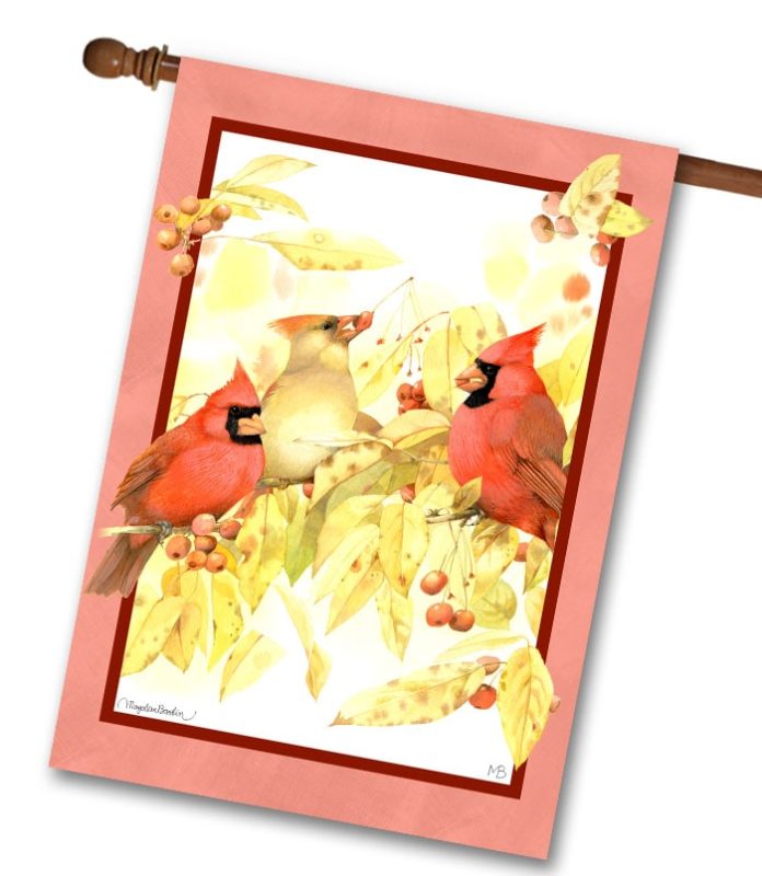 Buy: Fall Blue Jays – Garden Flag Fall Art Bird Flagology.com