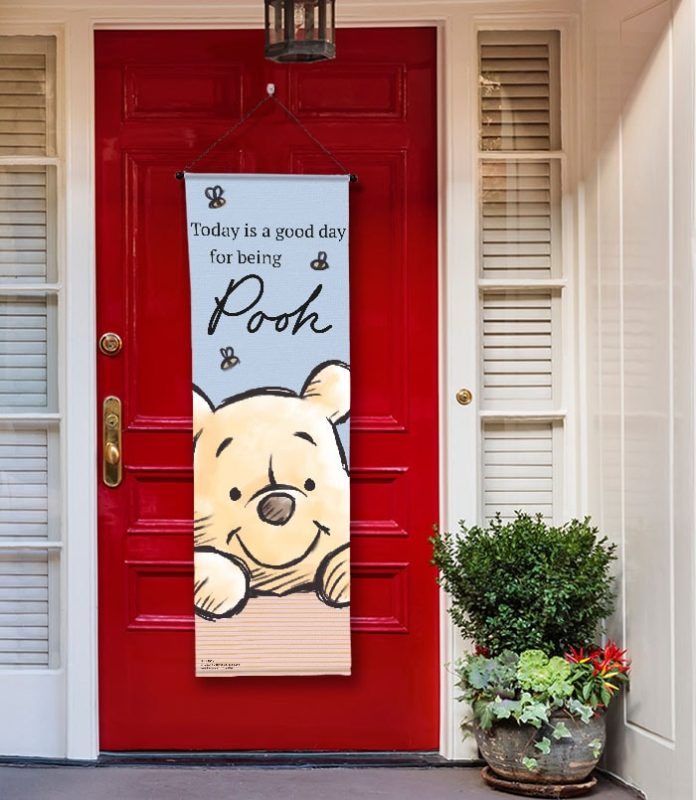 Buy: Good Day for Being Pooh – Front Door Banner Flagology.com