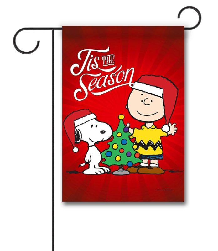 Buy: PEANUTS® Tis the Season – Garden Flag Flagology.com
