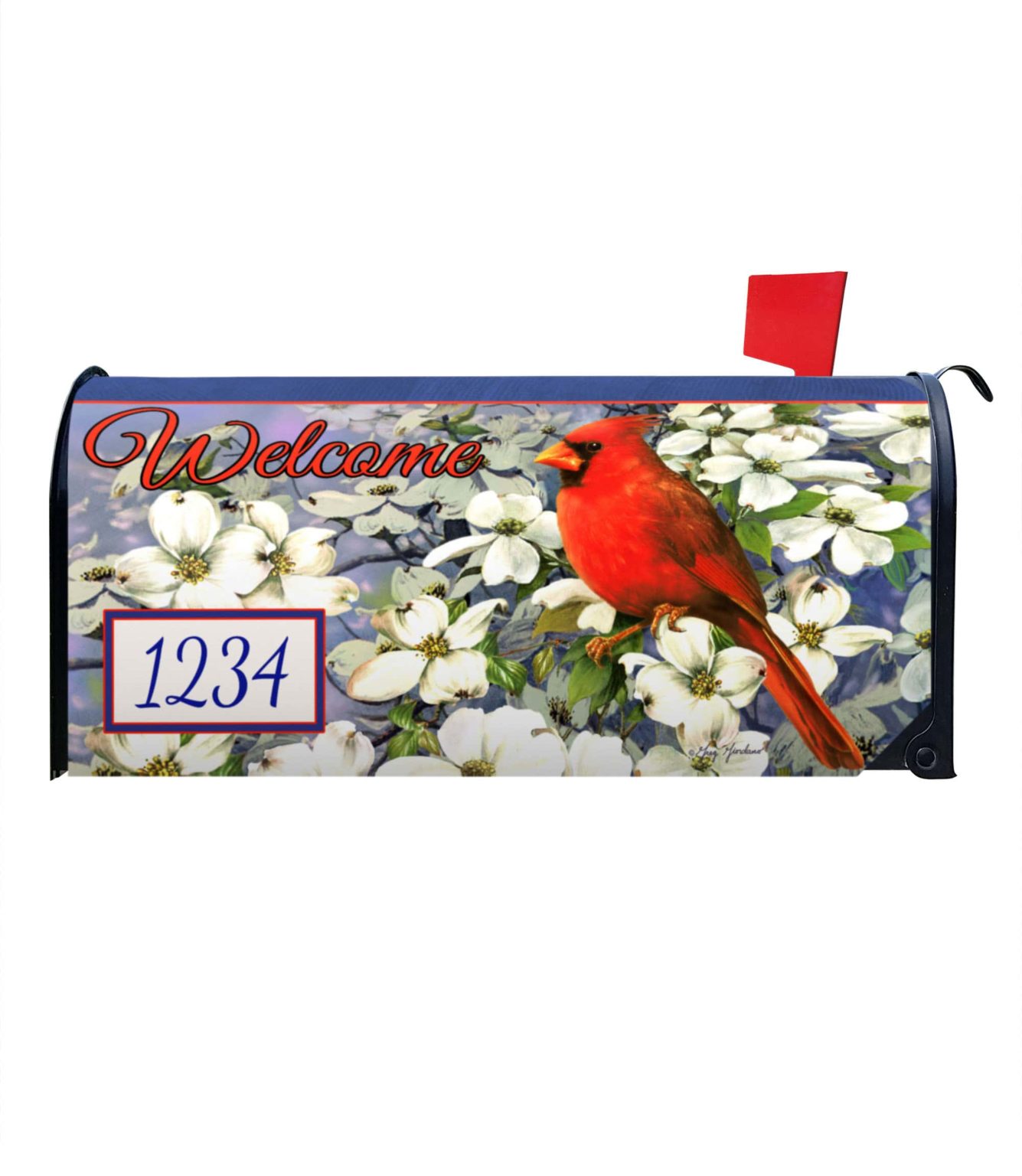 Buy: Dogwood Cardinal – Garden Flag Spring Art Flagology.com