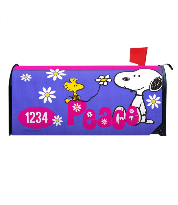 Buy: PEANUTS® Peace Snoopy – Garden Flag Snoopy Flagology.com