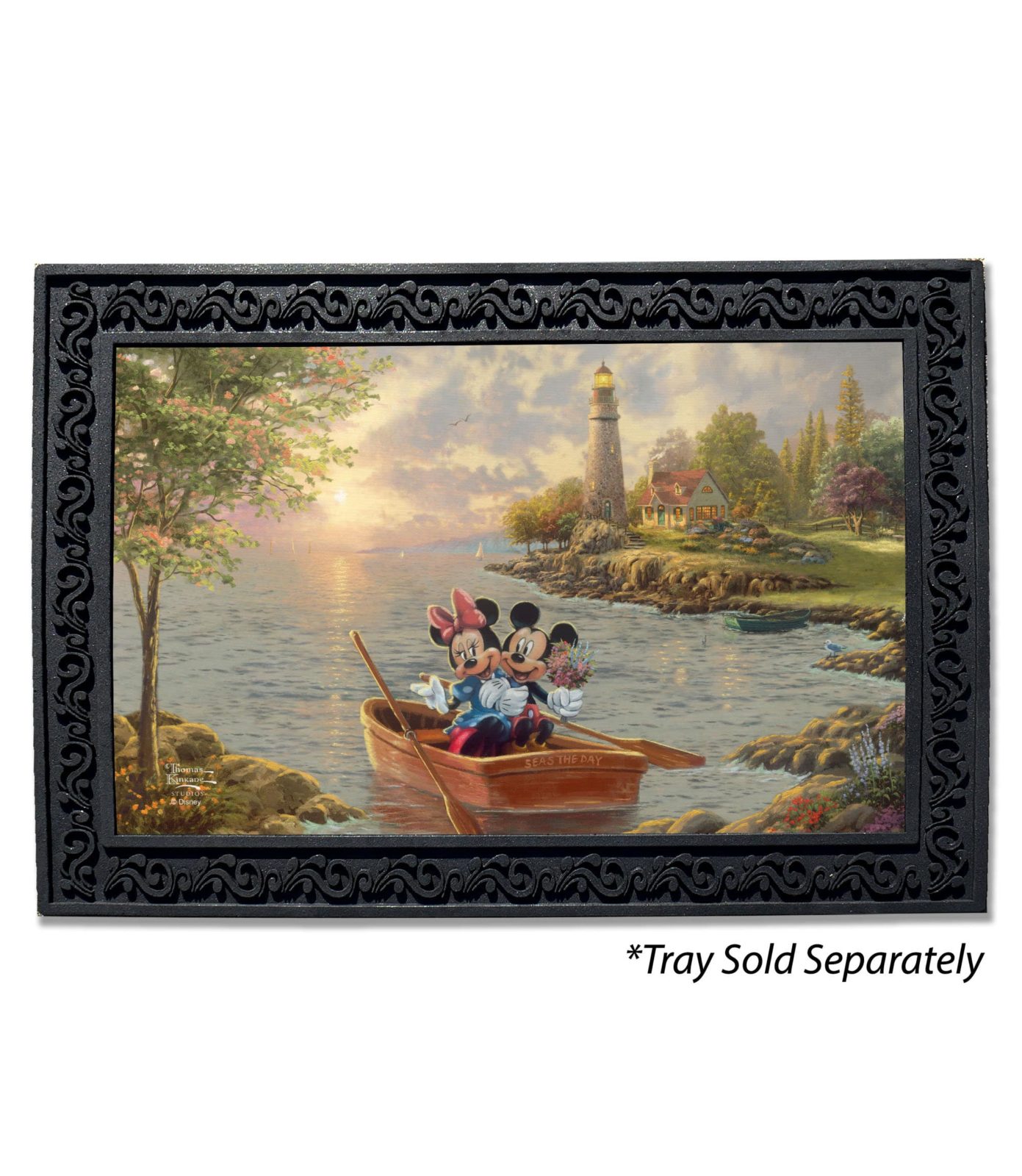 Buy: Mickey and Minnie Lighthouse Cove Doormat Summer Flagology.com