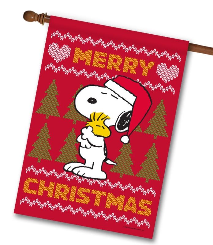 Buy: PEANUTS® Christmas Sweater – Garden Flag Flagology.com