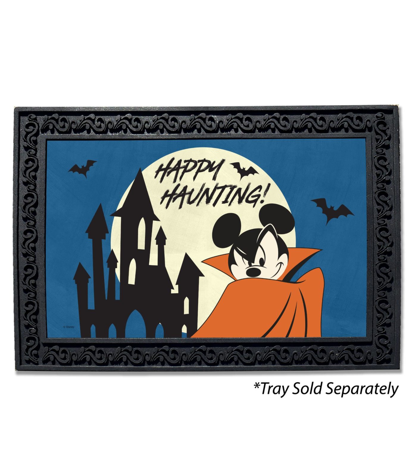 Buy: Happy Haunting Mickey Doormat Halloween All Disney Flagology.com