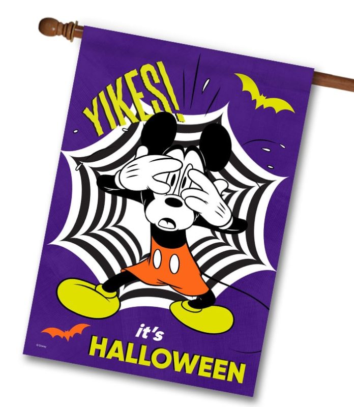 Buy: Yikes! It’s Halloween Mickey – House Flag Flagology.com