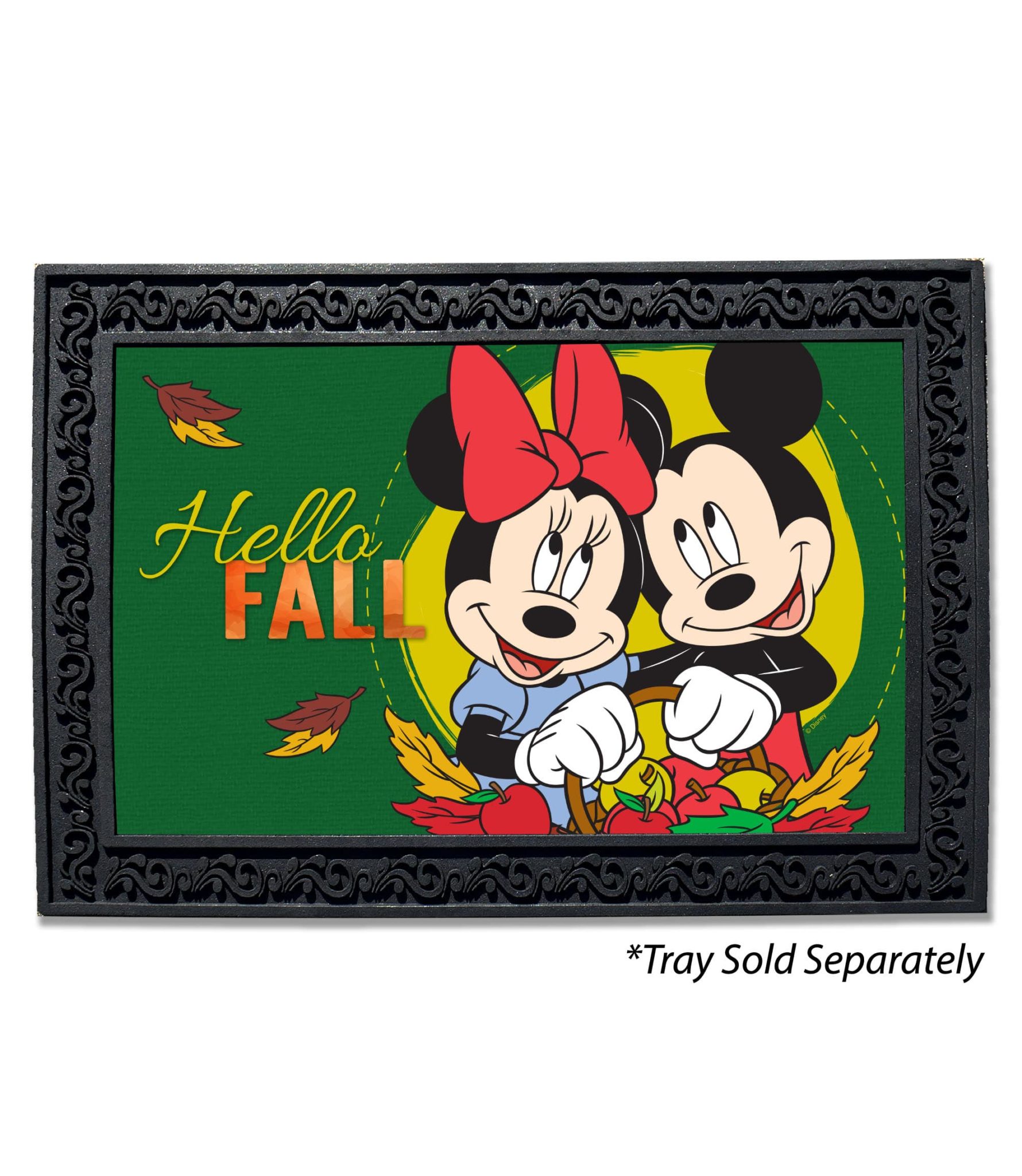 Buy: Hello Fall Mickey & Minnie Doormat Fall Disney Flagology.com