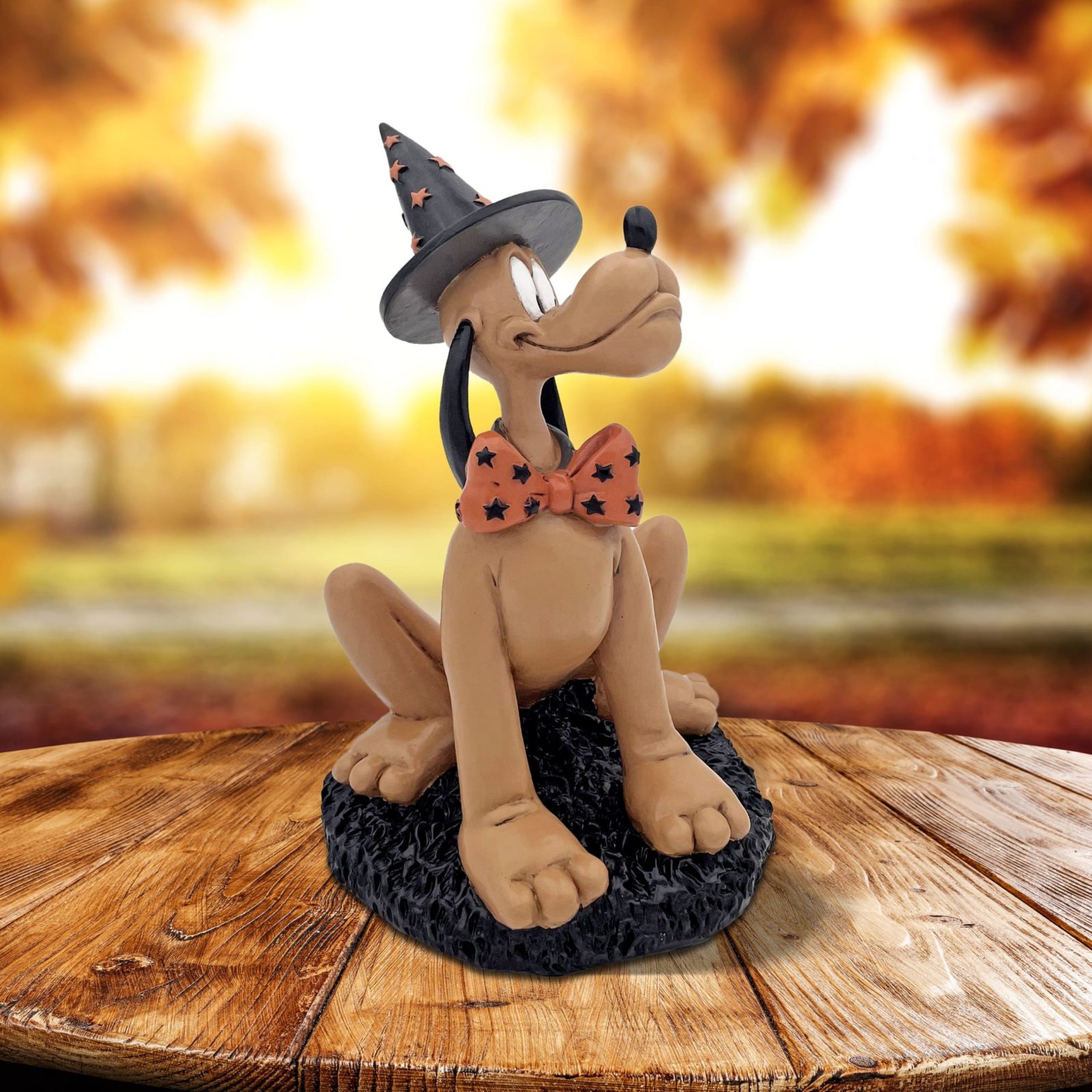 Buy: Pluto with Wizard Hat 8″ Statue Halloween Flagology.com