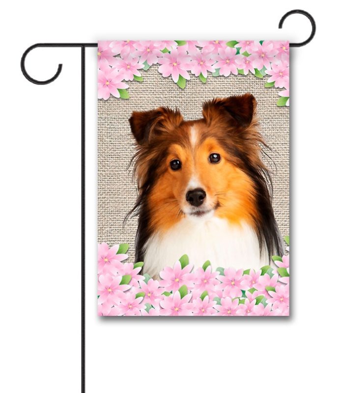 Buy: Shetland Sheepdog Patio Jewel – House Flag Flagology.com