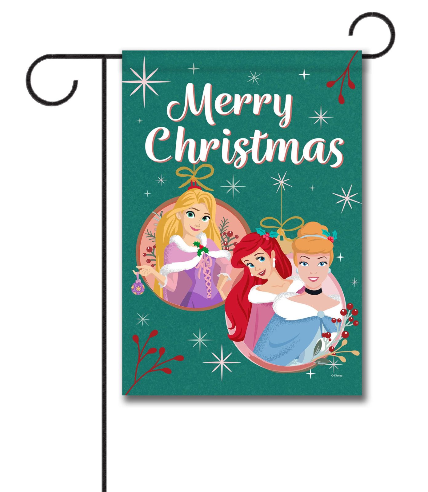 Buy: Disney Princess Christmas Ornaments – Garden Flag Flagology.com