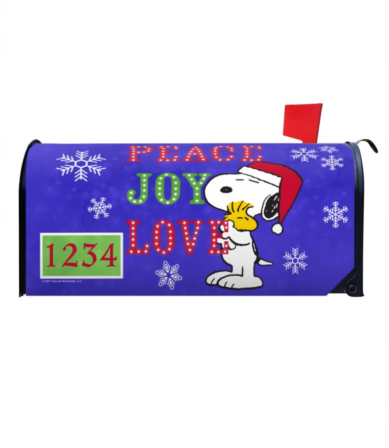 Buy: PEANUTS® Peace Joy Love – House Flag Snoopy Flagology.com