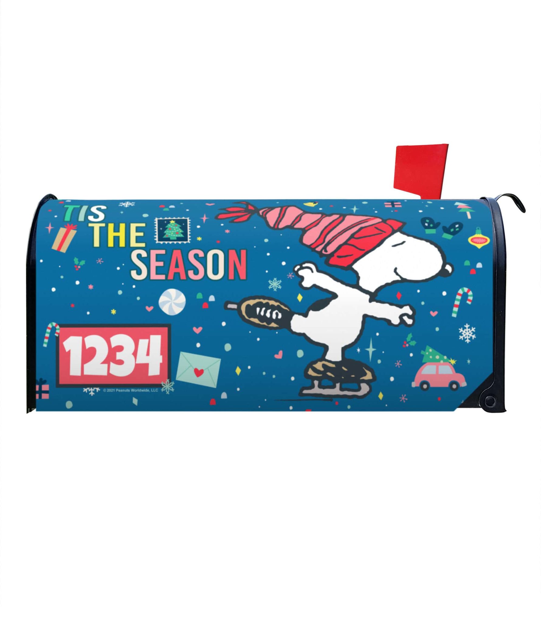 Buy: PEANUTS® My Favorite Things Snoopy Magnetic Mailbox Cover ...