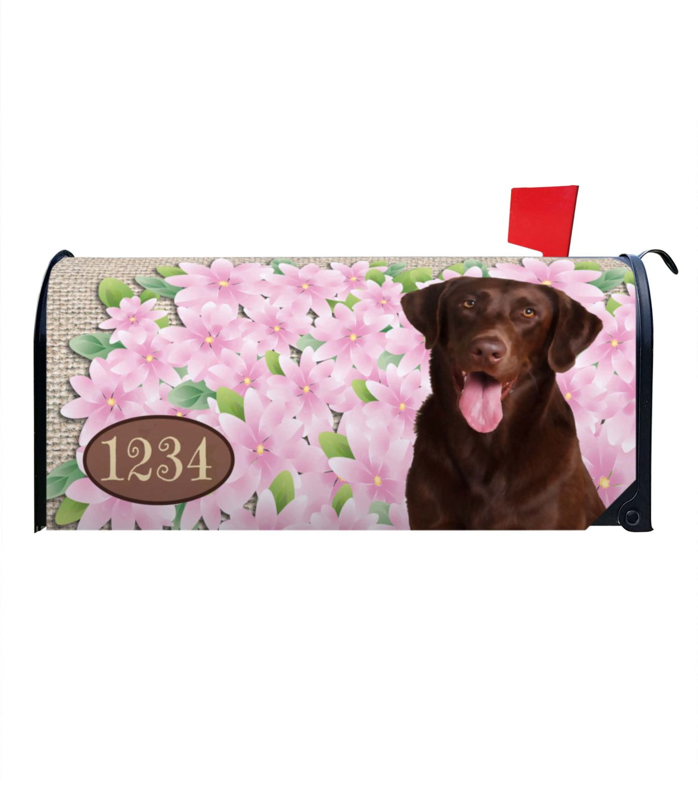 Chocolate Labrador Retriever | Flagology.com