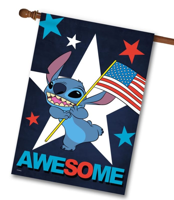 Buy: Stitch Patriotic Awesome – House Flag Stitch Flagology.com