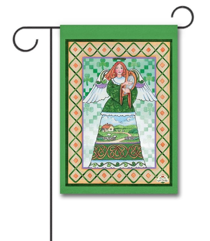 Buy: Jim Shore St. Patrick’s Day Angel – Garden Flag Flagology.com