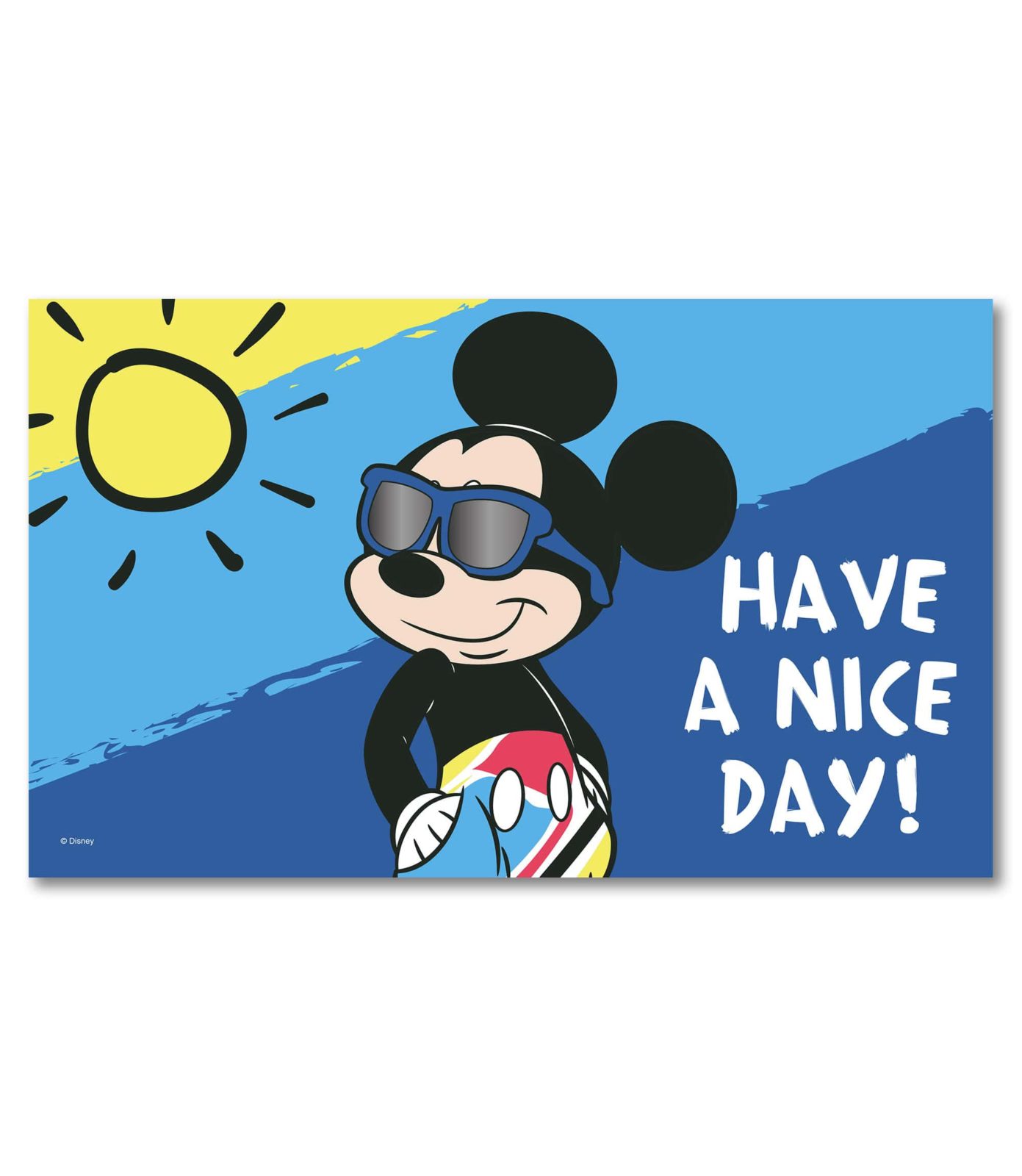 Buy: Have a Nice Day Sunny Mickey Doormat Summer Disney Flagology.com