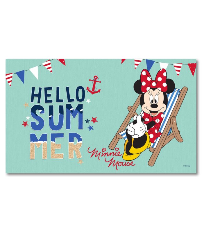 Buy: Hello Summer Minnie Doormat Summer All Disney Flagology.com