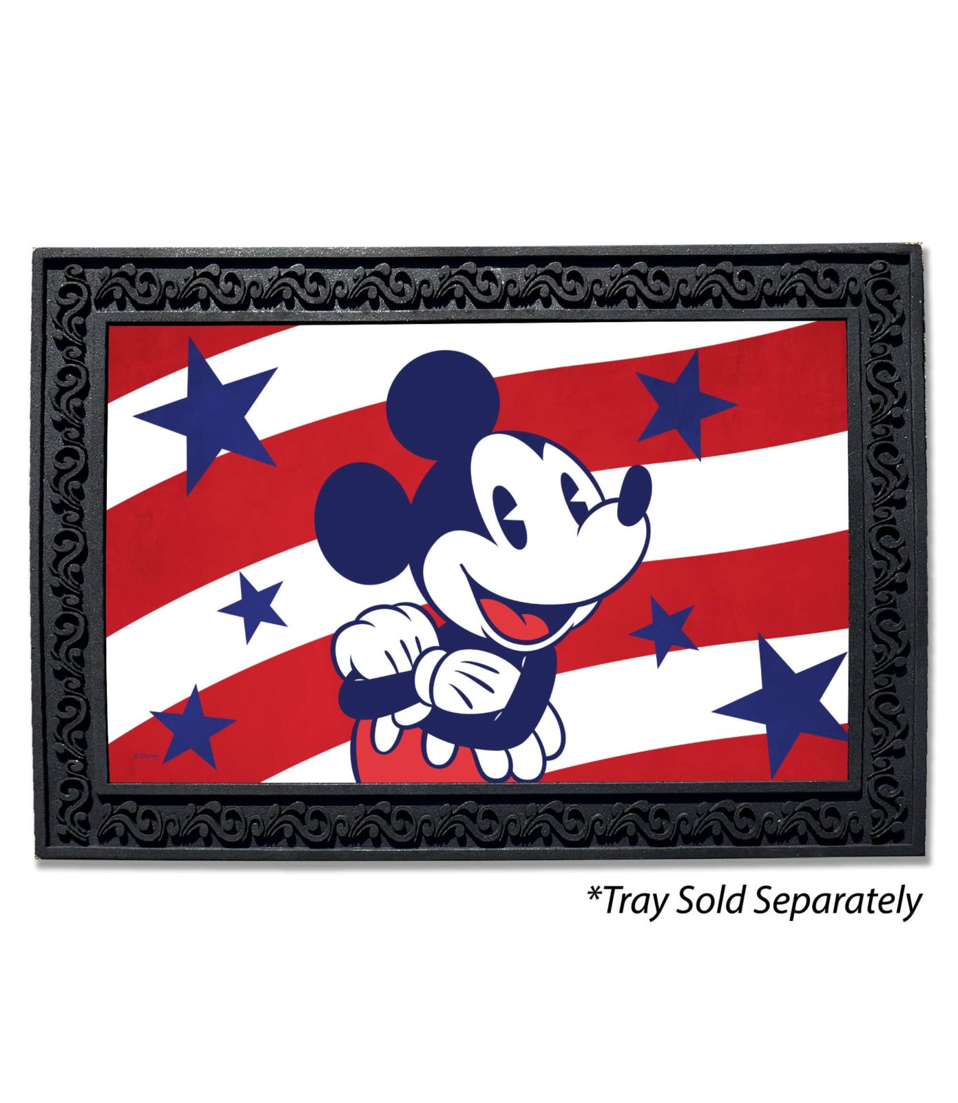 Buy: Mickey Mouse Stars and Stripes Doormat Patriotic Flagology.com