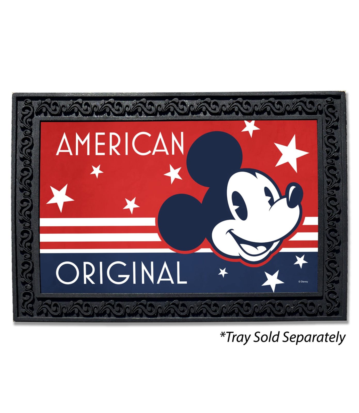 Buy: Mickey Mouse American Original Doormat Patriotic Flagology.com