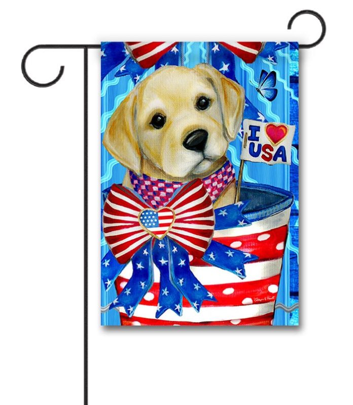 Yellow Labrador | Flagology.com