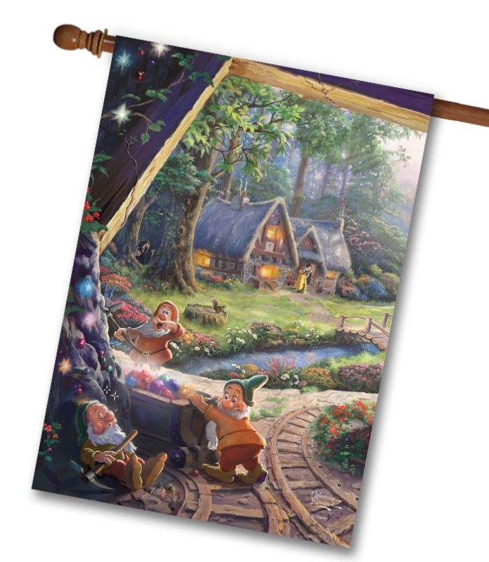 Buy: Snow White and the Seven Dwarfs – House Flag Flagology.com