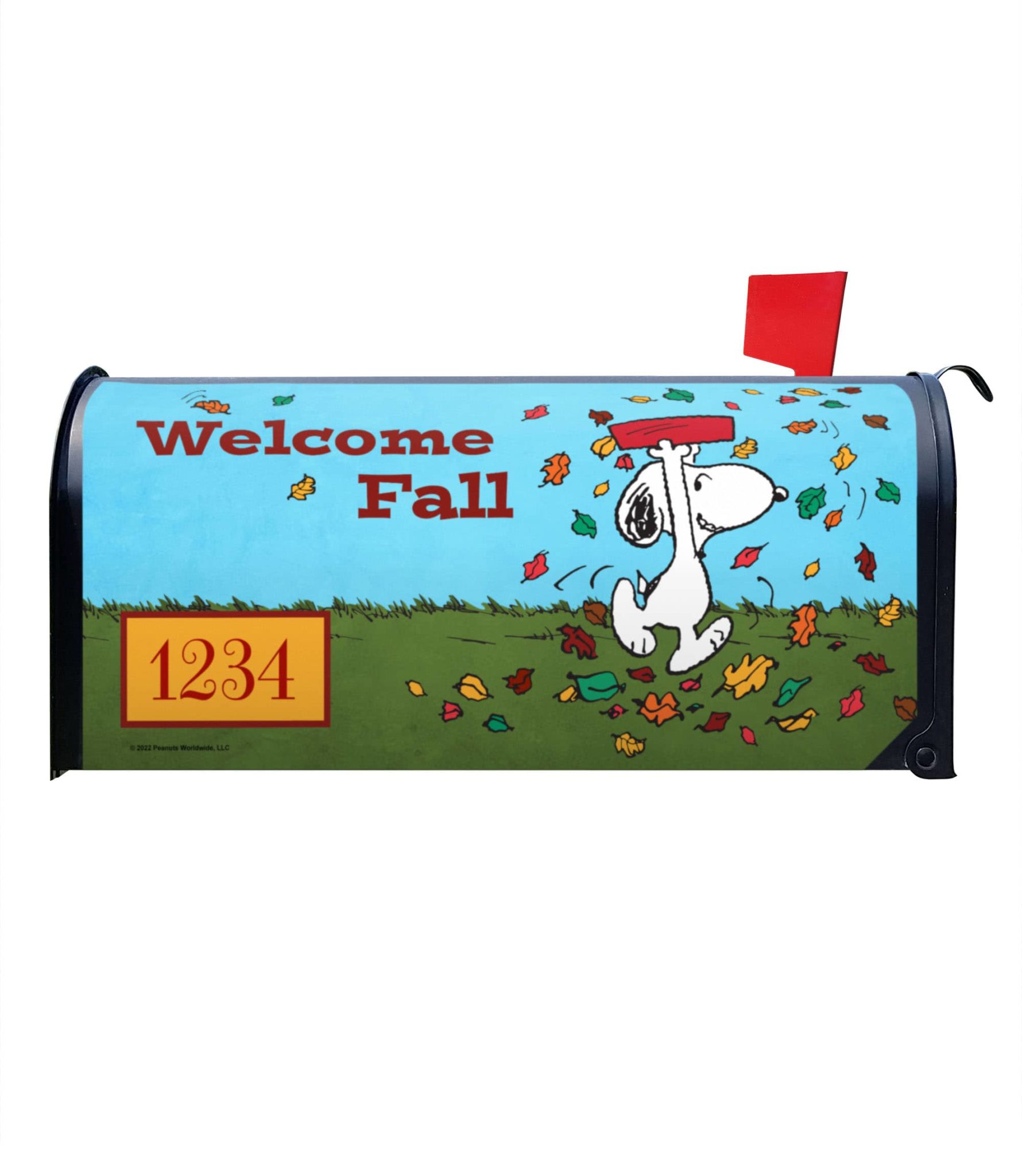 Buy: PEANUTS® Welcome Fall Snoopy – House Flag Flagology.com