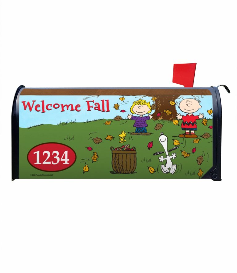 Buy: PEANUTS® Welcome Fall Under the Tree – House Flag Flagology.com