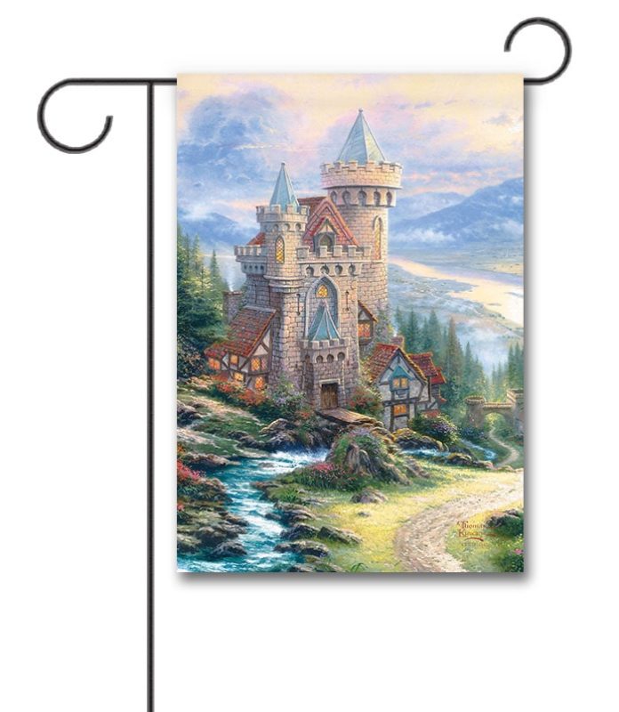 Buy: Guardian Castle – Garden Flag Spring Art Flagology.com