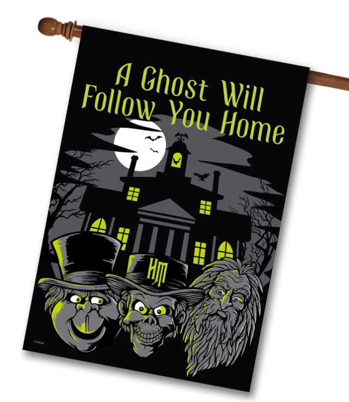 Buy: The Haunted Mansion Ghost Will Follow You Home – House Flag ...