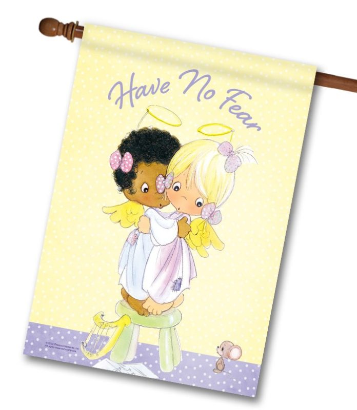 Buy: Precious Moments Life is Better with Friends Angels – House Flag ...