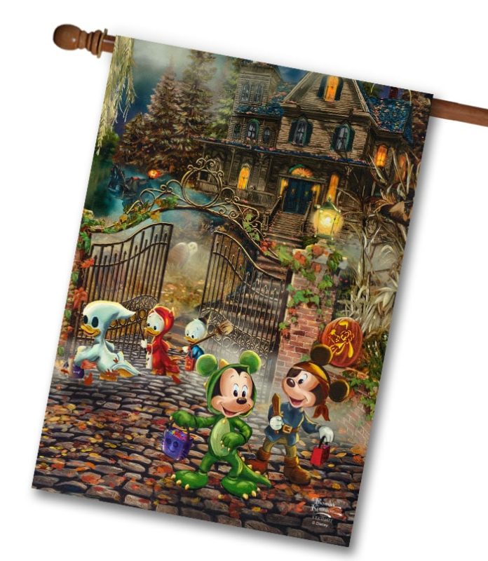 Buy: Haunted House Halloween Fun – House Flag Flagology.com