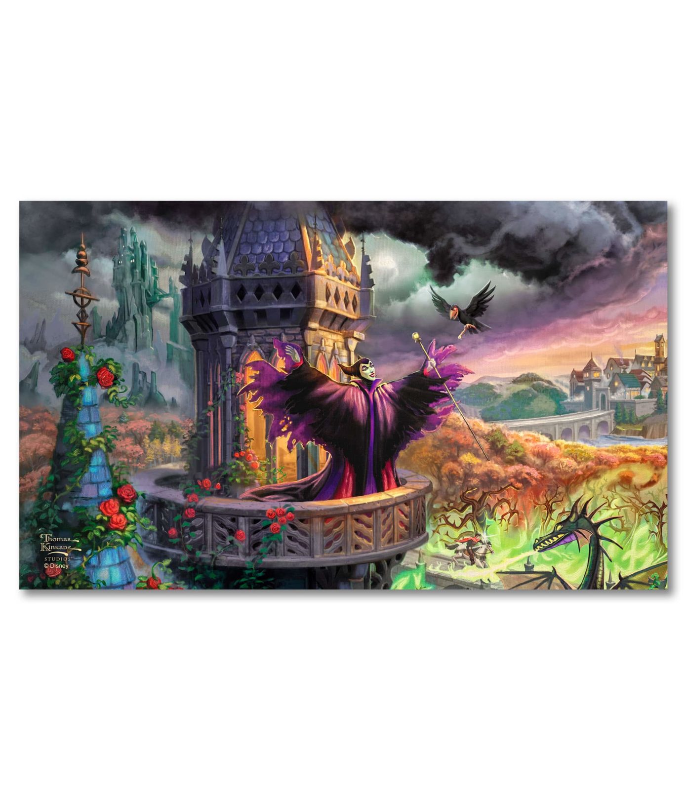 Buy: Maleficent’s Curse Doormat All Disney Flagology.com